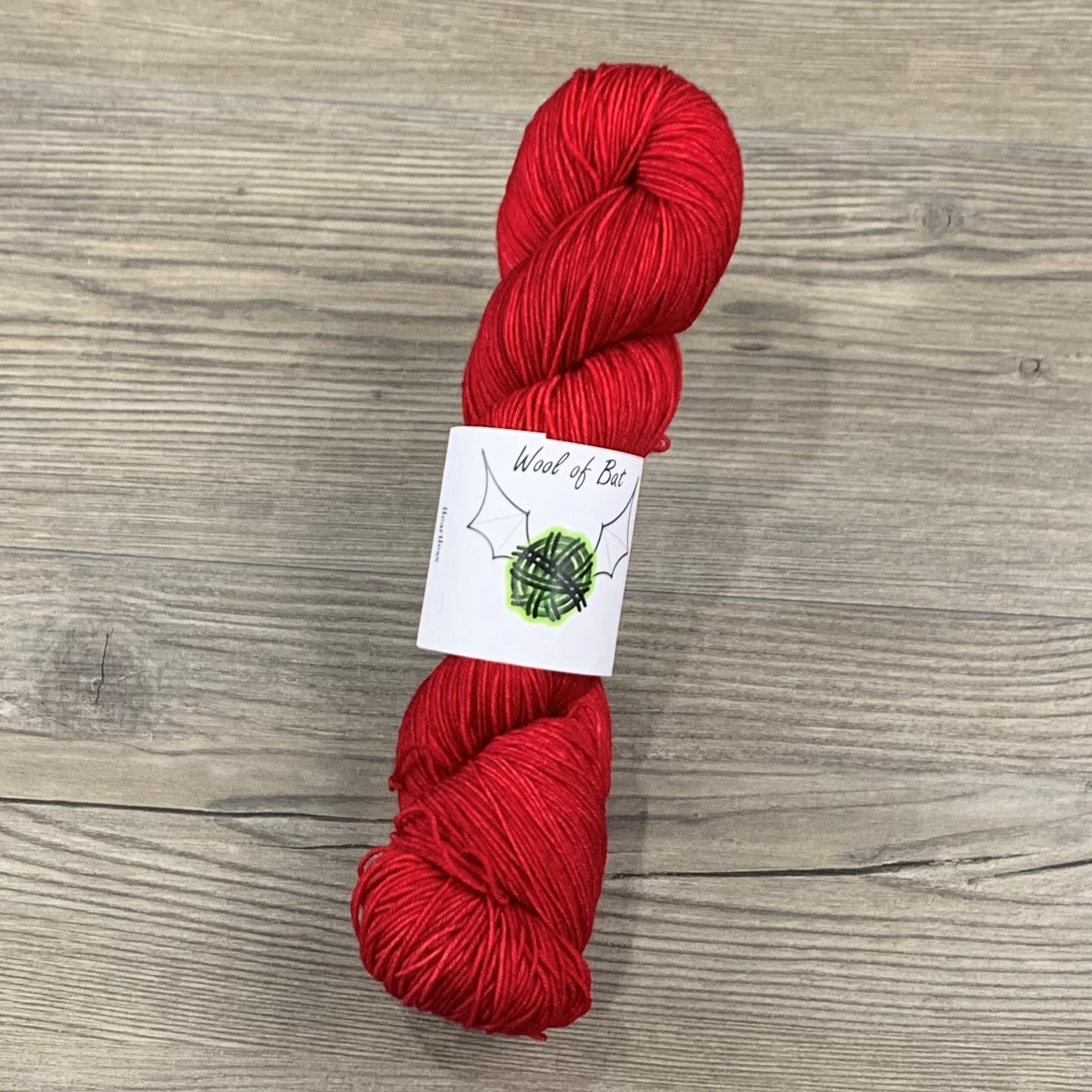 Heartless Fingering Wool Of Bat Yarn Company